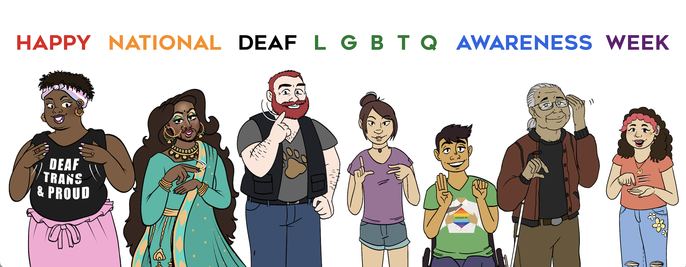 National Deaf LGBTQ Awareness Week